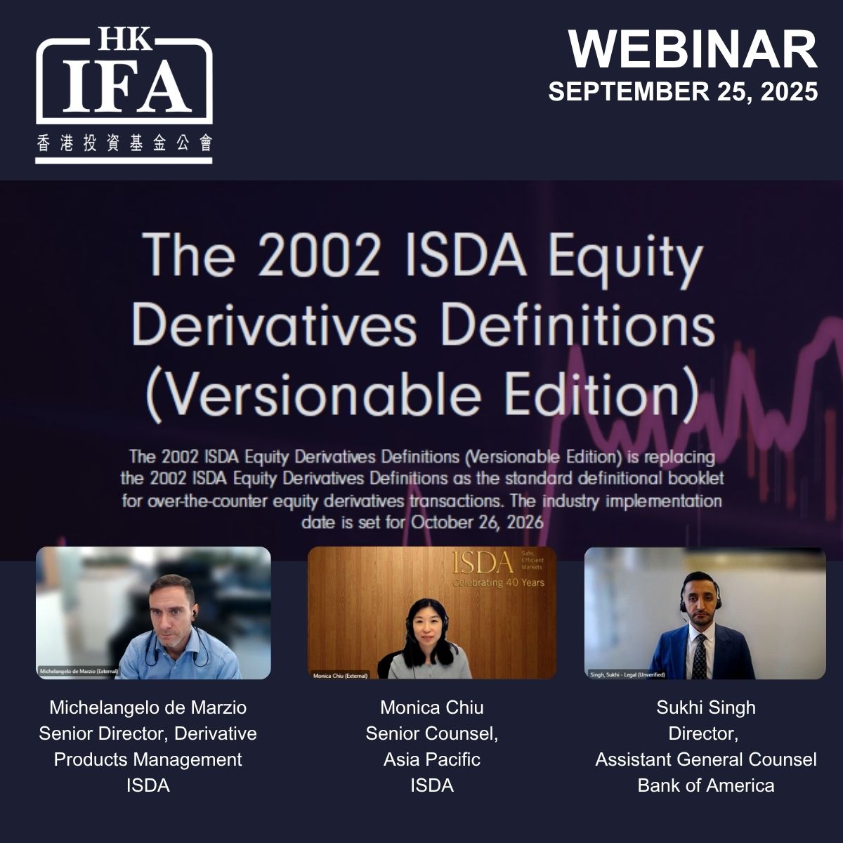Webinar: The 2002 ISDA Equity Derivatives Definitions (Versionable ...